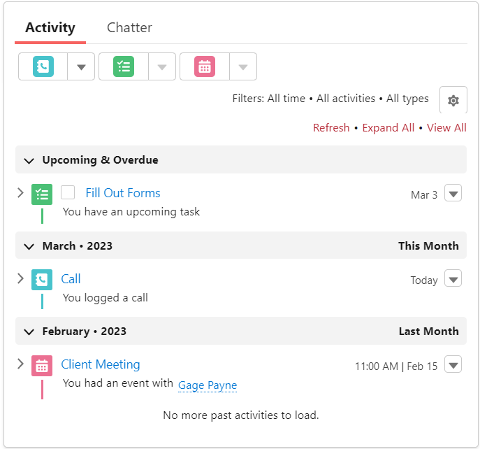 Salesforce Activities: Tasks and Events Explained - Upsource Solutions